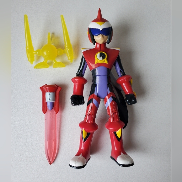 Mattel | Toys | Megaman Nt Warrior Virus Attack Crossfusion Protoman 6 ...